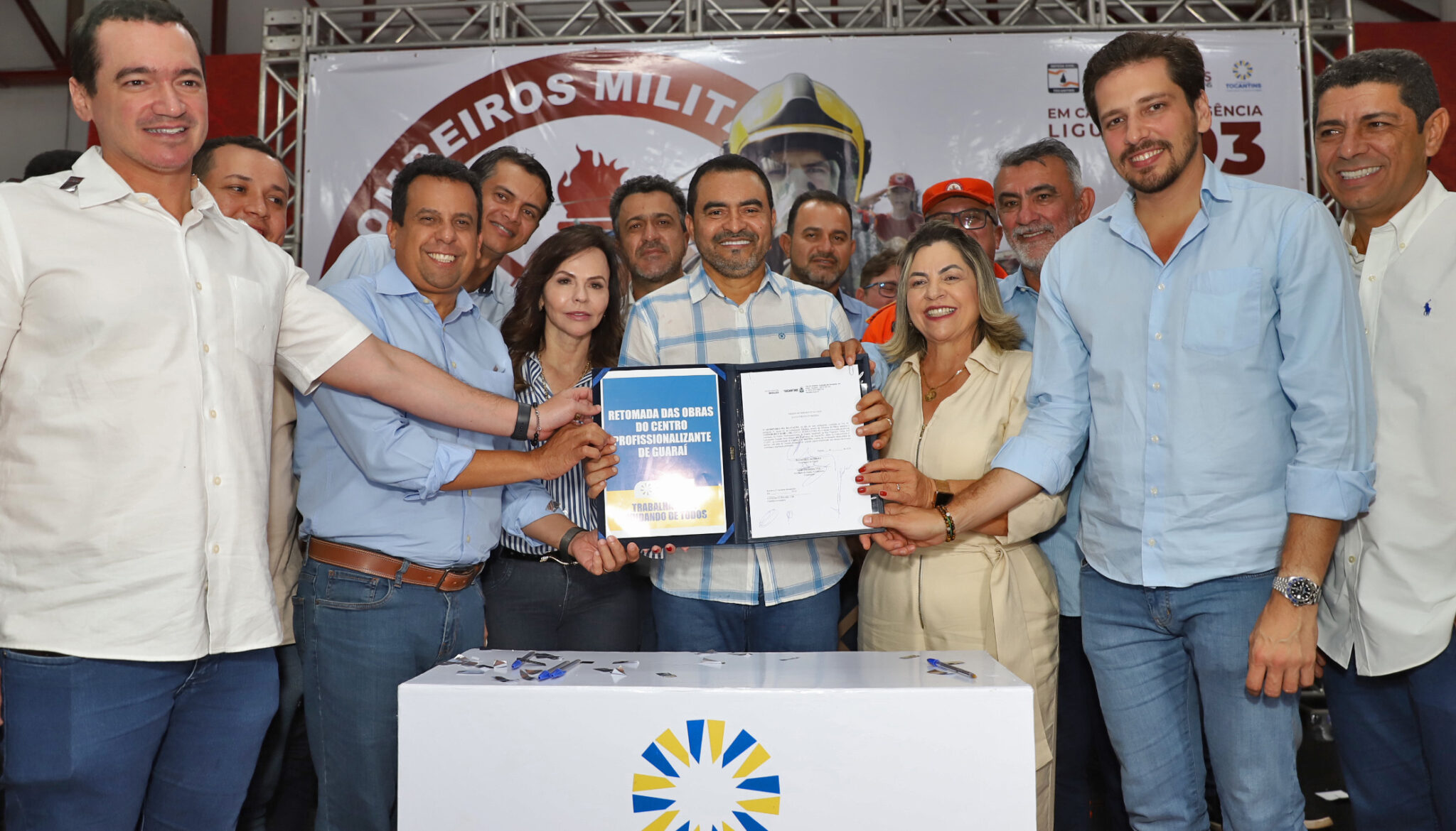 Governador Wanderlei Barbosa inaugura Companhia dos Bombeiros Militar ...